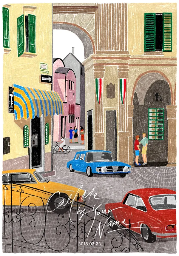 《以你的名字呼喚我》韓國聯名超展開！插畫、杯套、徽章、記事本......，連房間、泳池的氣味都有 | ShoppingDesign