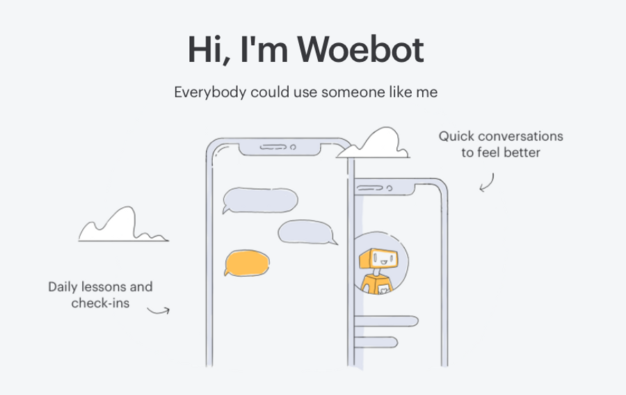 24小時隨傳隨到，跨界心理治療的聊天機器人Woebot｜數位時代 BusinessNext
