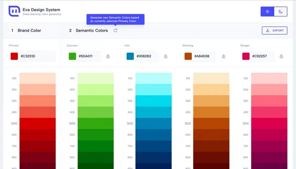 配色小幫手！Eva Colors 深度學習配色工具，幫你找出 4 種可搭配使用的顏色 | ShoppingDesign