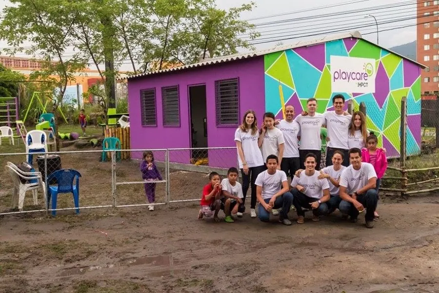 How social enterprise IMPCT builds a preschool with "coffee bricks ...