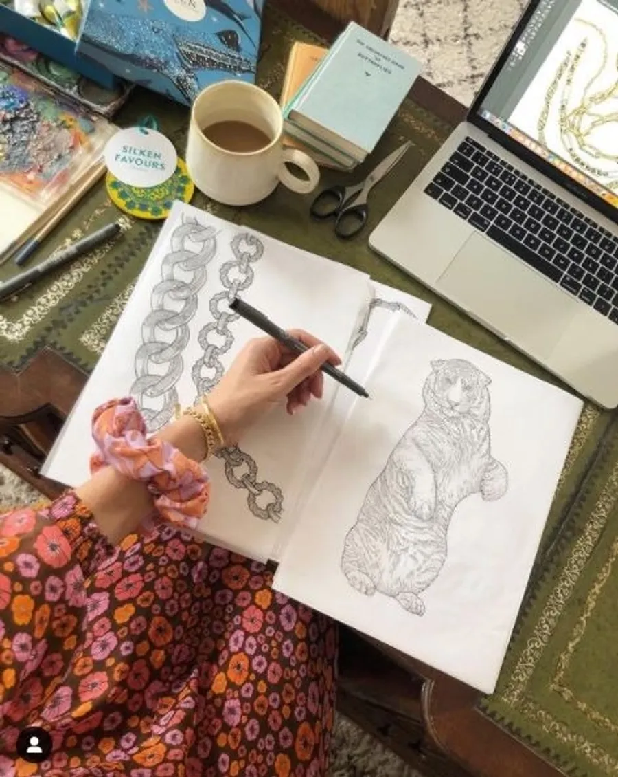 超療癒的自然系動植物印花！英國創作才女Vicki Murdoch 以傳統筆墨創作家中還俗的藝術品 |ShoppingDesign