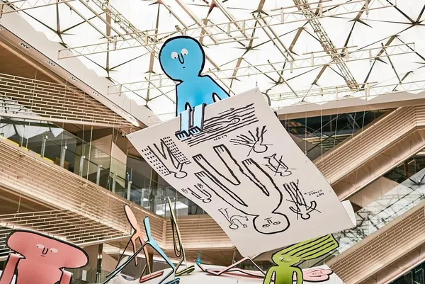東京 GINZA SIX 展出法國插畫家Jean Julien紙人創作 | ShoppingDesign