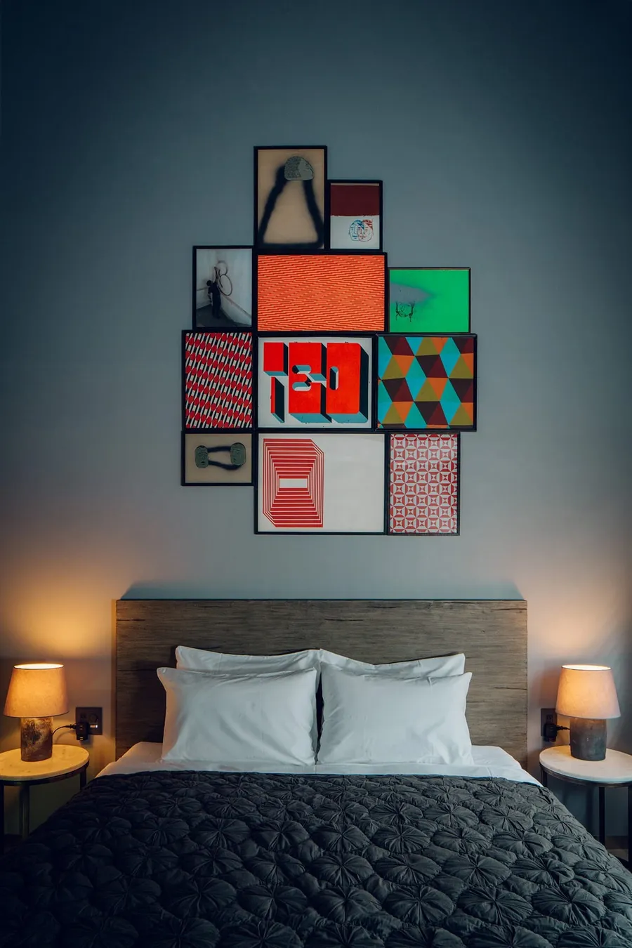 與藝術品共枕眠！京都藝術旅宿「node hotel」: 低飽和設計，彷彿住進藝術收藏家的時髦住所 |ShoppingDesign