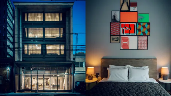 與藝術品共枕眠！京都藝術旅宿「node hotel」: 低飽和設計，彷彿住進藝術收藏家的時髦住所 | ShoppingDesign