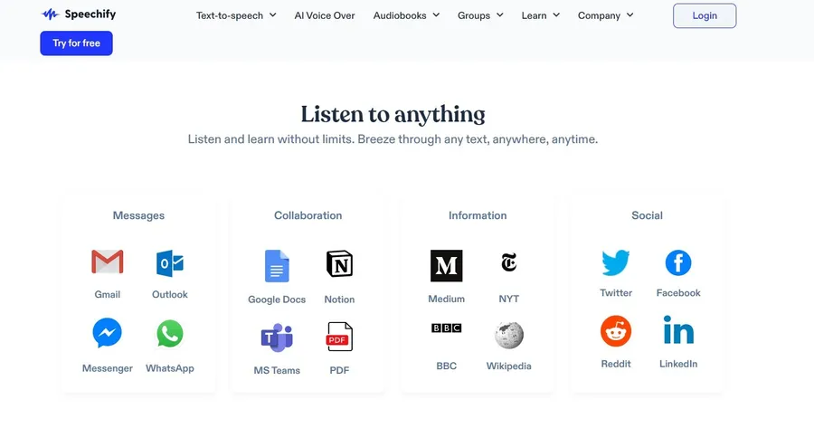 Speechify：提升閱讀效率，節省時間的AI語音生成器｜全方位AI工具介紹－未來商務