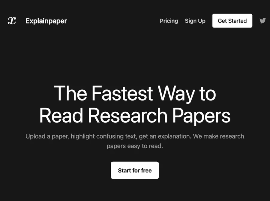 Explainpaper：人工智能技術提供快速論文解析服務｜全方位AI工具介紹－未來商務