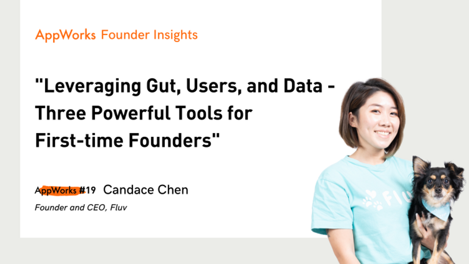 Leveraging gut, users, and data - three powerful tools for first-time ...