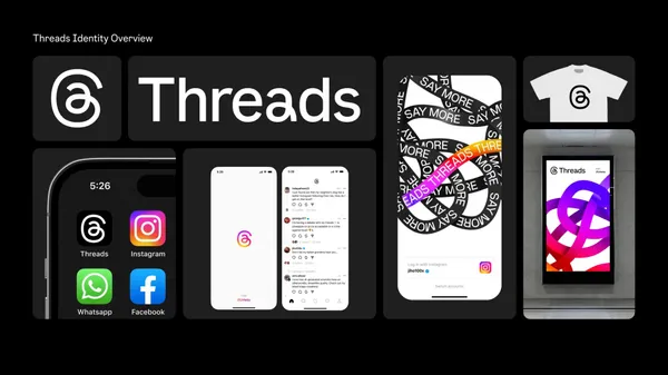 Instagram 設計團隊如何打造全新品牌？從「符號」到「顏色」，Threads 透過識別傳遞文字與連結的意象 | ShoppingDesign