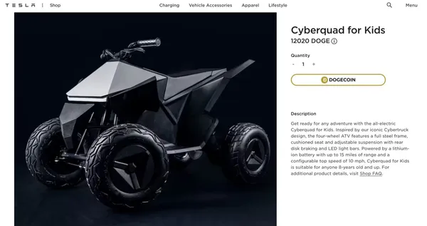 狗狗幣也能買cybertruck?眼尖網友挖出程式碼,迷因幣之王又要起飛了嗎?|web3