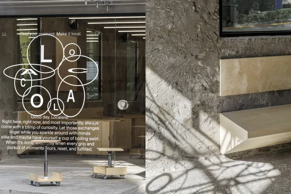 新店咖啡廳「Local Local」開幕！Local Remote 全新餐飲品牌，空間設計、5 款特調一次看 | ShoppingDesign