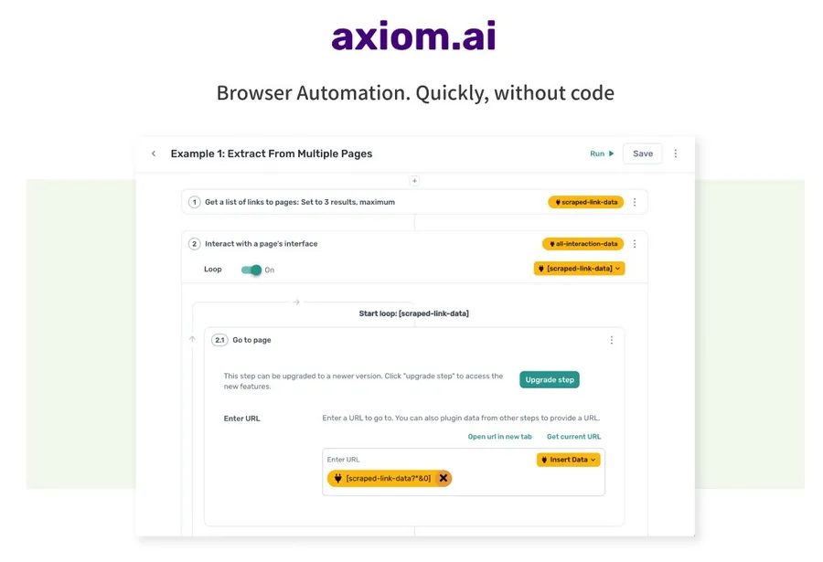 自動抓取網頁資料、複製貼上！瀏覽器外掛 axiom.ai 幫你擺脫重複性搜尋工作
