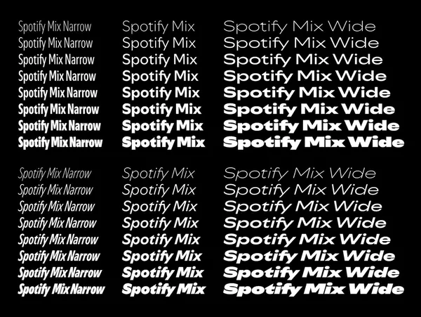 Spotify 歷時一年打造新字體！與柏林設計團隊 Dinamo 合作，建構符合數位環境的可變化字體 | ShoppingDesign