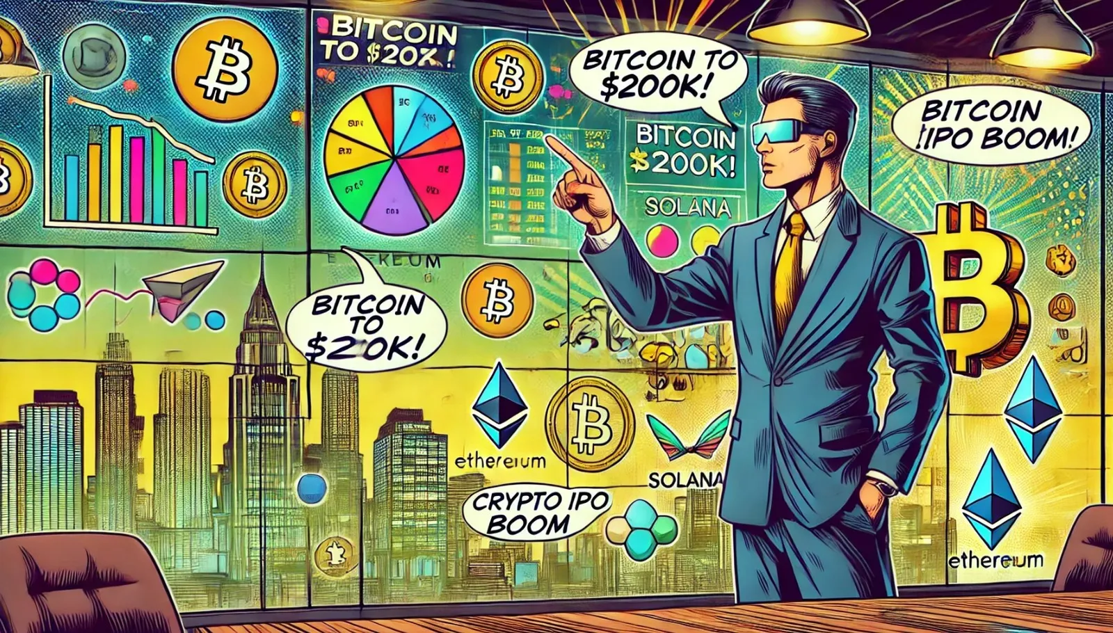 先喊先贏?加密貨幣2025年的10大預測:比特幣上看20萬美元、5家加密獨角獸上市|web3