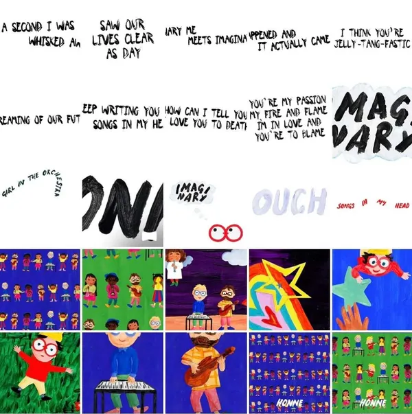 HONNE 3/28 來台開唱！新專輯《OUCH》MV 動畫出自於「她」，手繪角色、桌布等免費下載 | ShoppingDesign