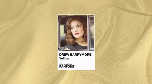 Pantone 新色奶油黃！除了為 Drew Barrymore 量身打造之外，這些巨星、名人也都有自己的色票 | ShoppingDesign