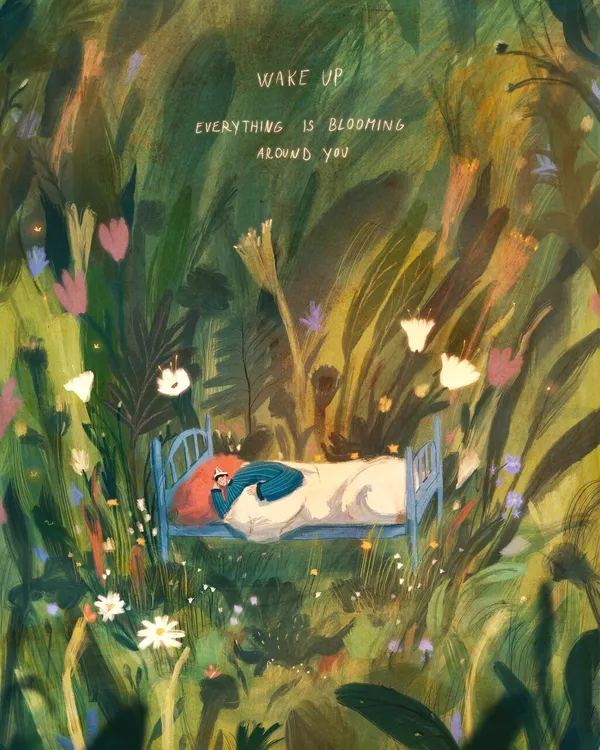 重拾前進的勇氣！斯洛伐克插畫家 Dávid Pogran：透過療癒動畫和文字接住每個受傷的心 | ShoppingDesign