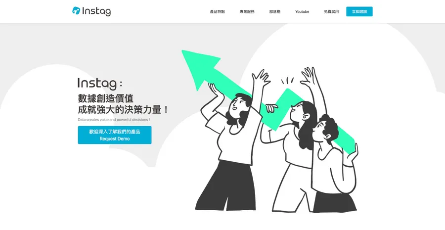 Instag 第一方受眾數據平台｜全方位AI工具介紹－未來商務