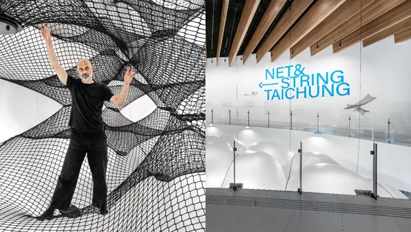 開箱勤美術館最新展！《Net＆String Taichung》2 件大型裝置，在網狀與線性空間自由探索 | ShoppingDesign